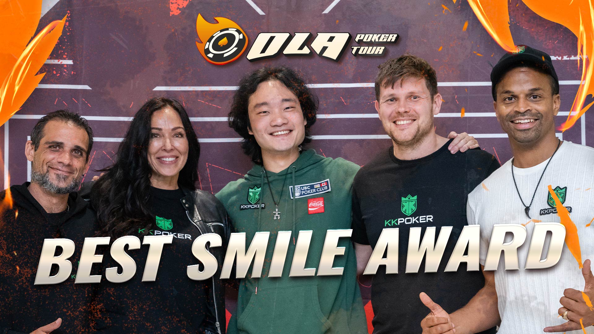 OLA Poker Tour | Best OLA Smile Award